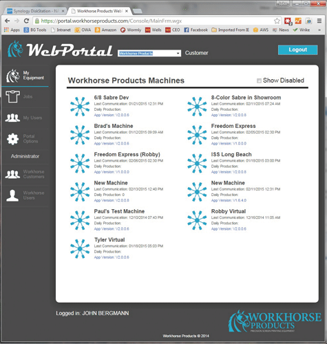 Workhorse Products Screen Printing Equipment Manufacturer